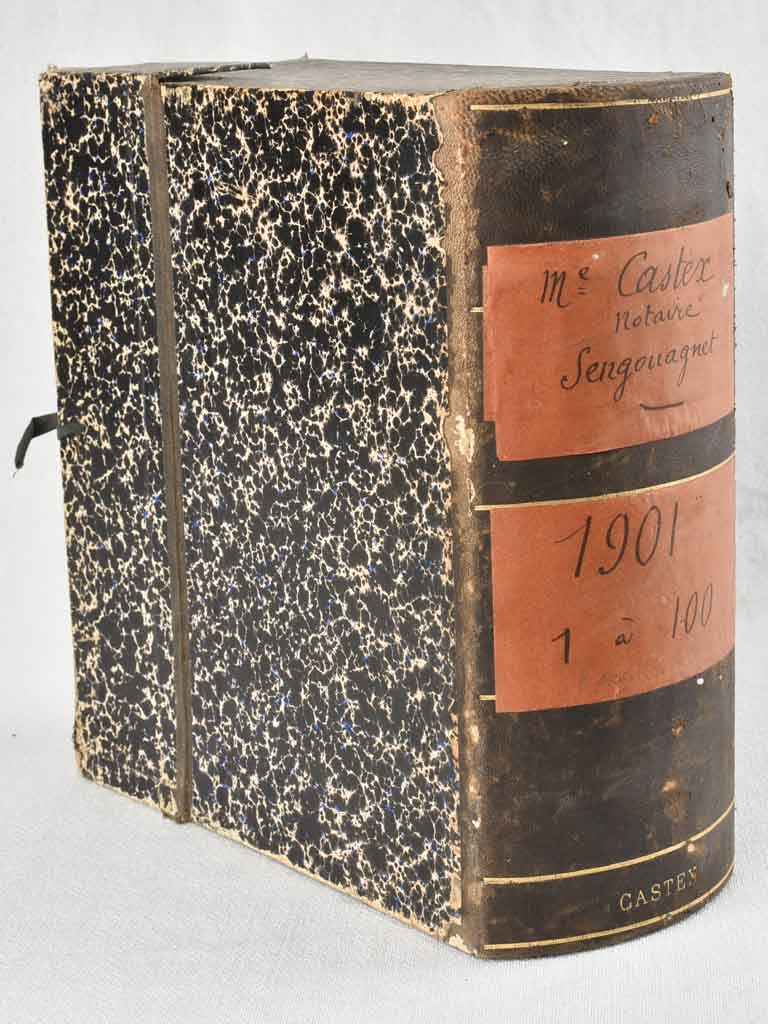 Antique notary's document box 10¾" – Chez Pluie