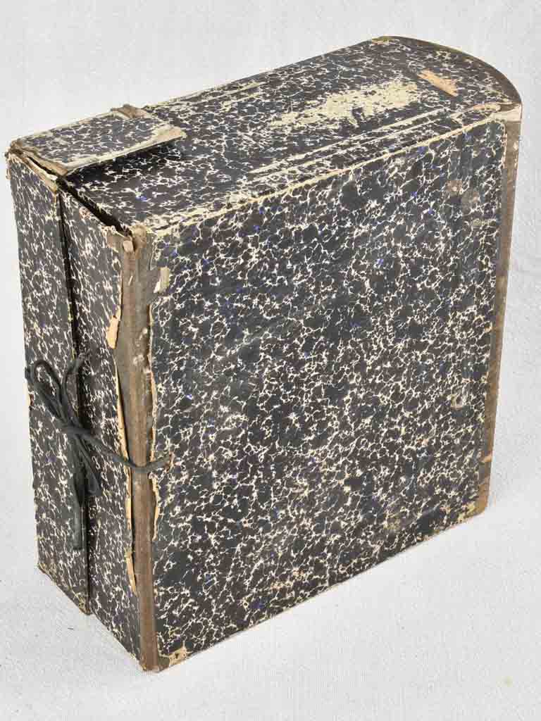 Antique notary's document box 10¾" – Chez Pluie