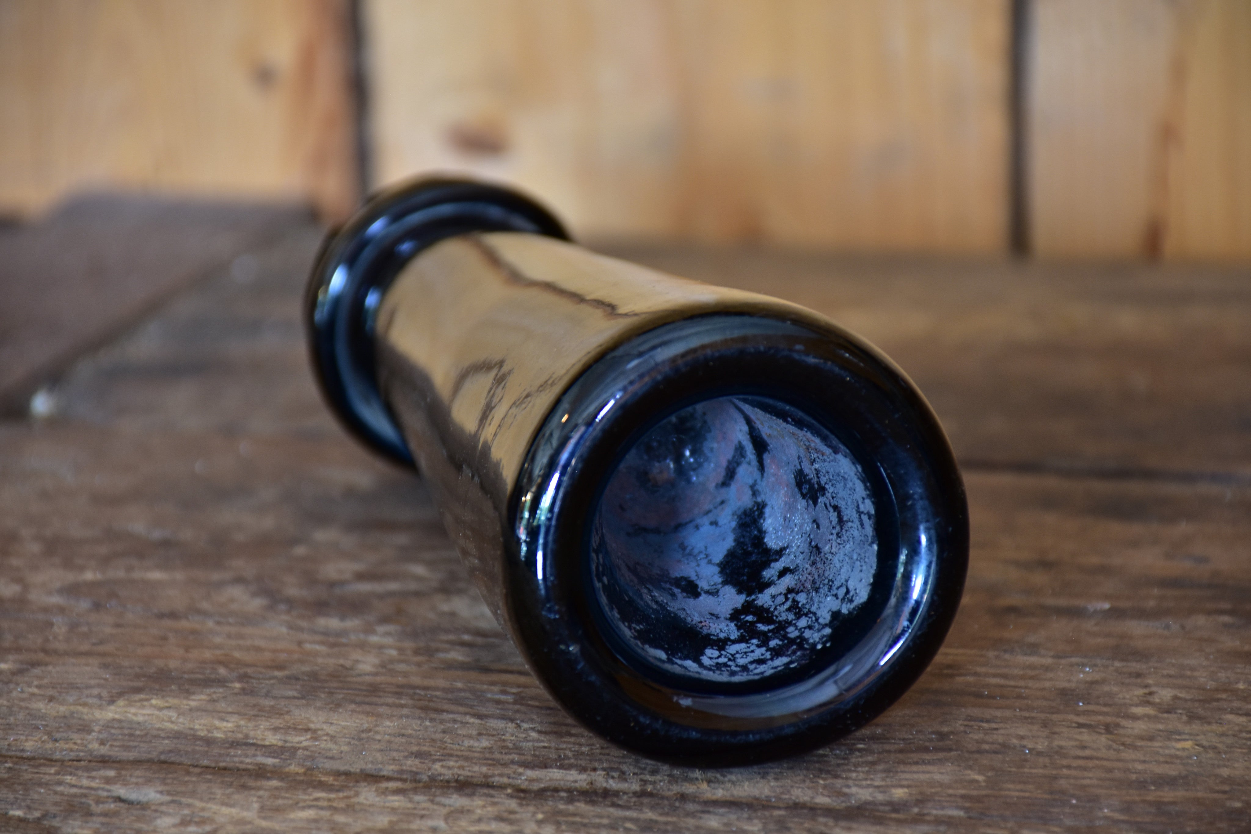 Antique French truffle jar with black glass – Chez Pluie