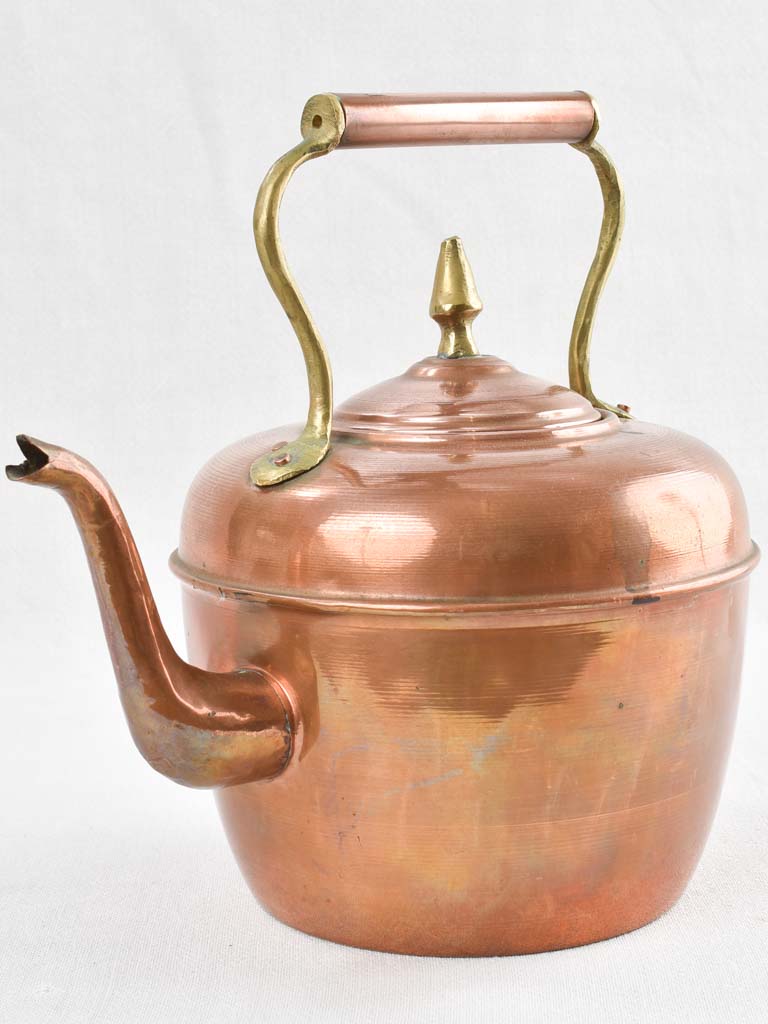Antique French copper kettle 11¾" – Chez Pluie