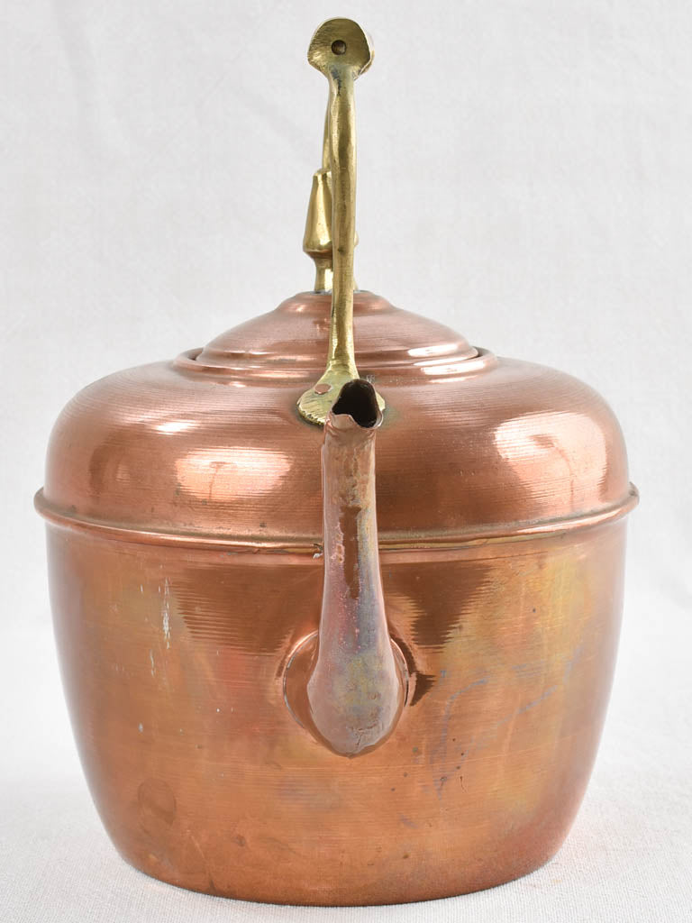 Antique French copper kettle 11¾" – Chez Pluie