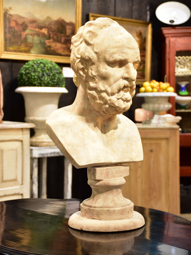 Late 18th century bust of Galen of Pergamon – Chez Pluie