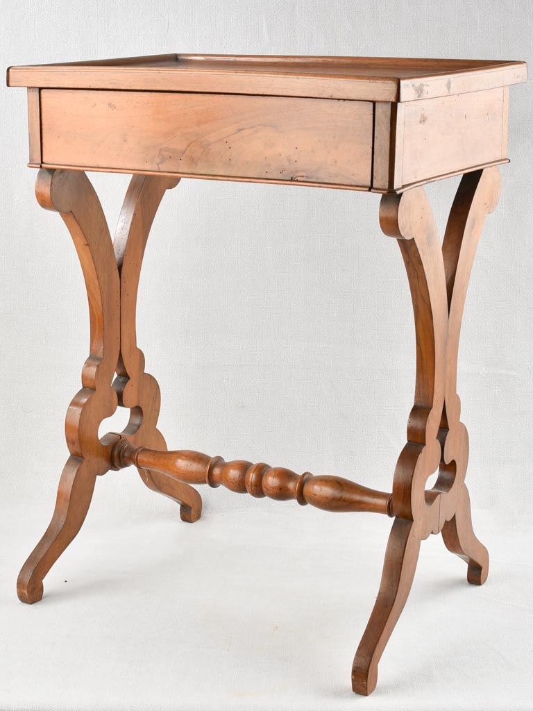 19th century beechwood side table / nightstand – Chez Pluie