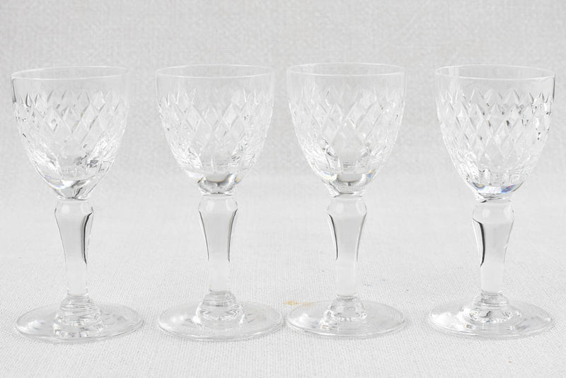 8 vintage French digestif glasses – Chez Pluie
