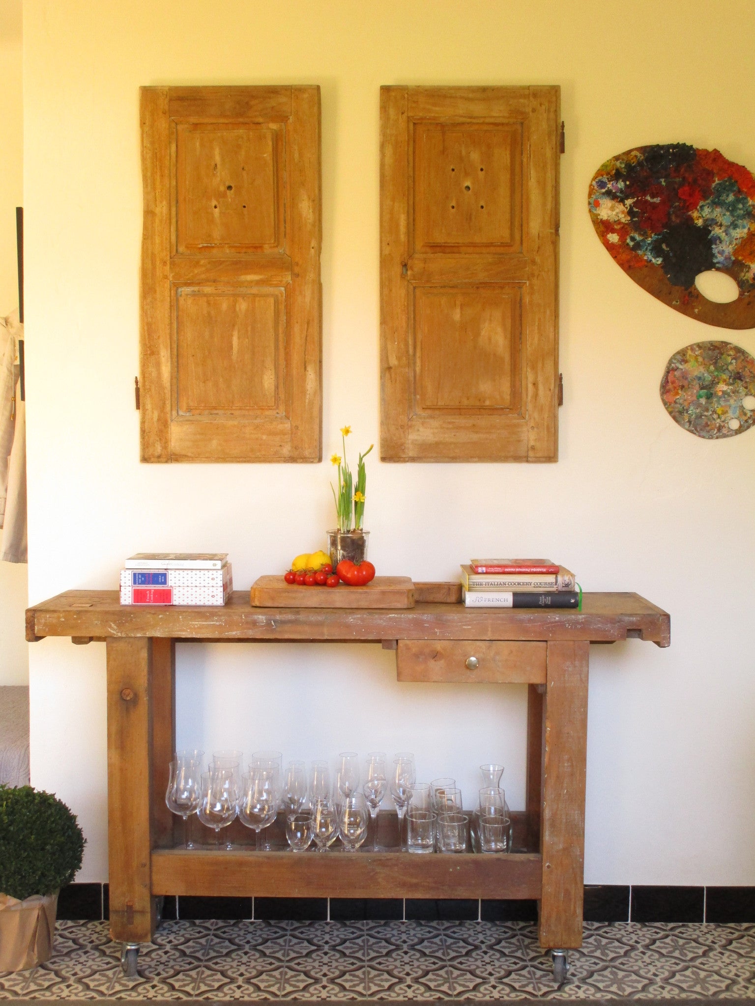 French rustic workbench – Chez Pluie