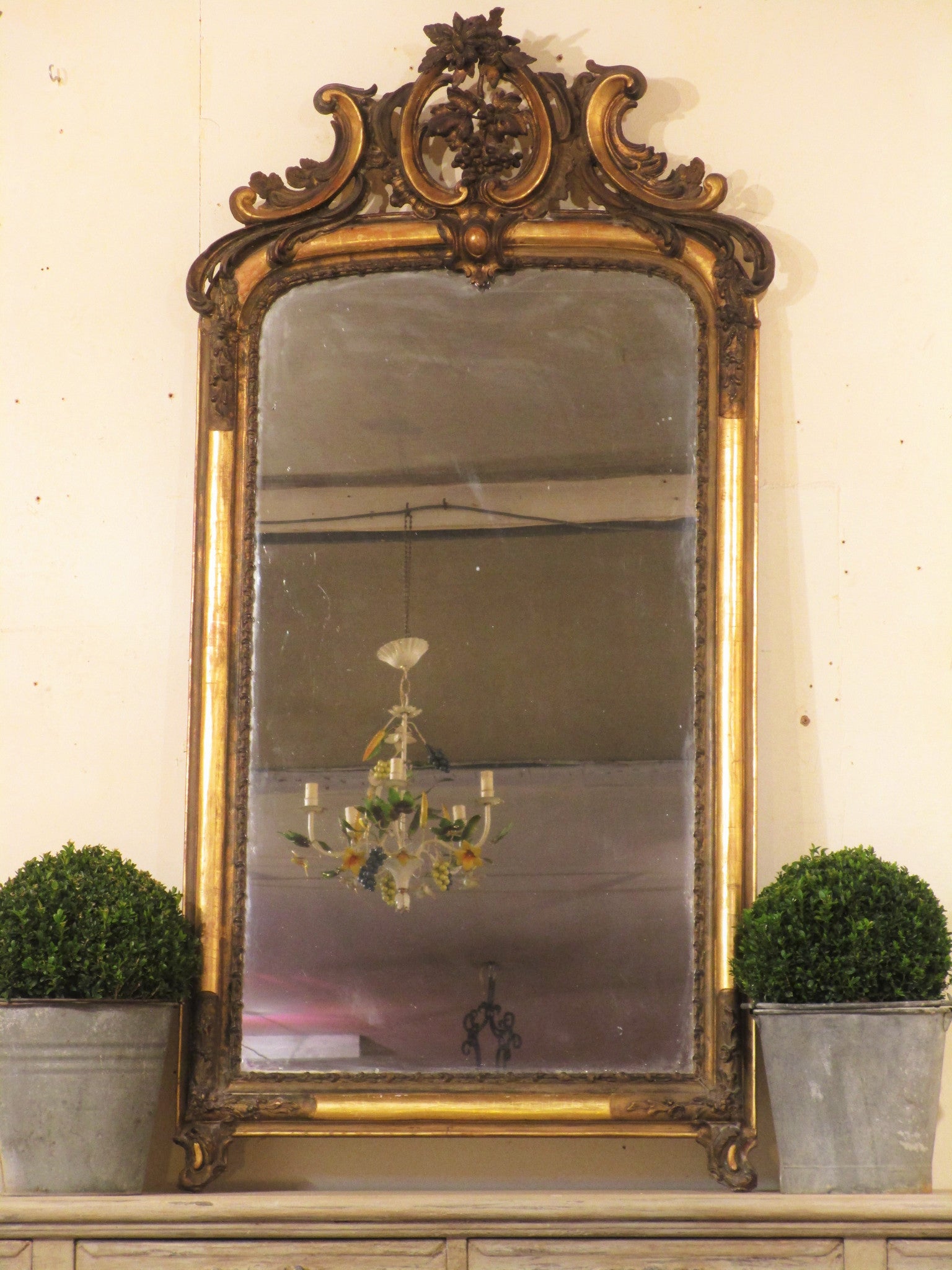 Napoleon III mirror 71" – Chez Pluie