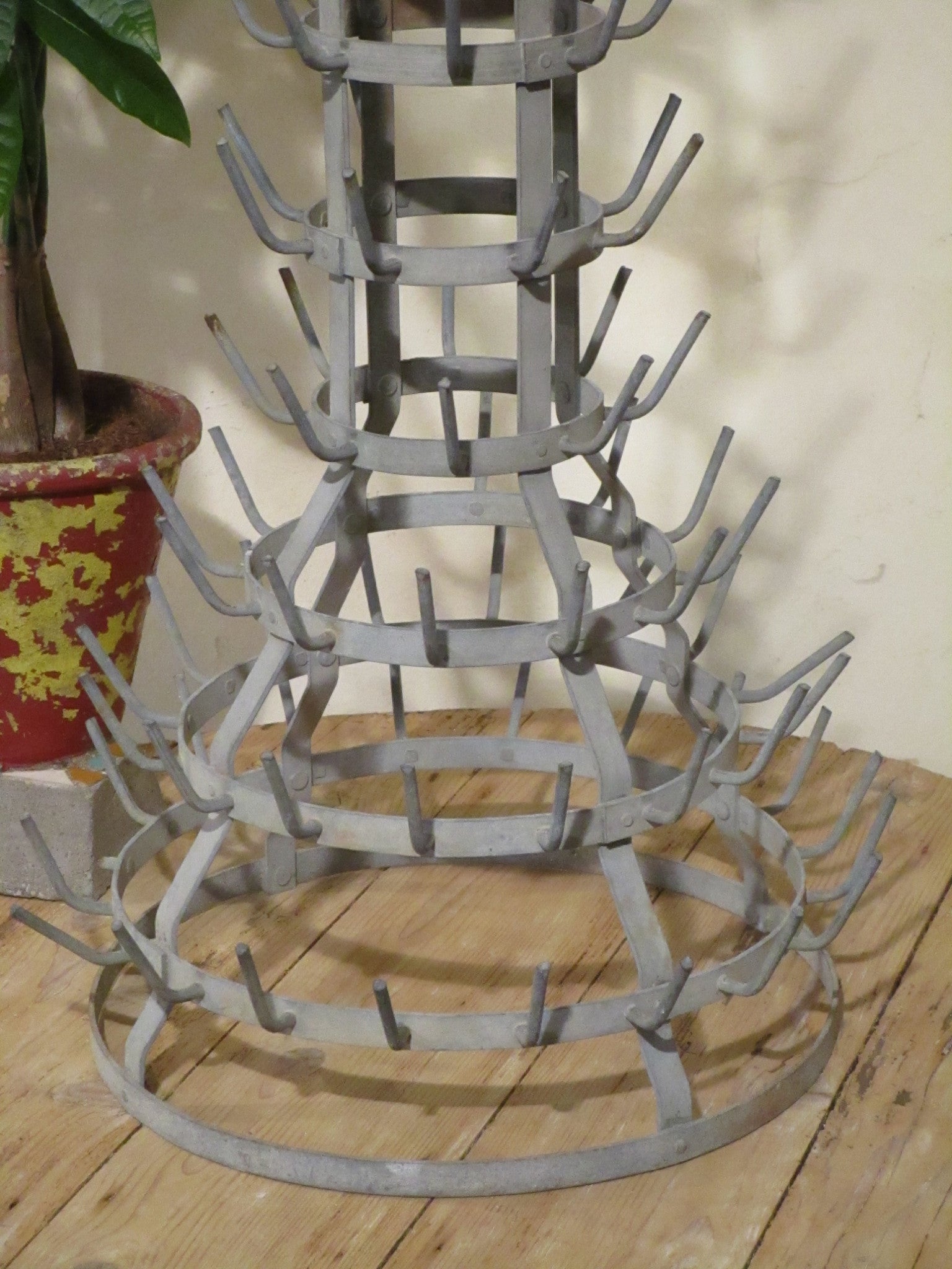 Large galvanised bottle tree – Chez Pluie