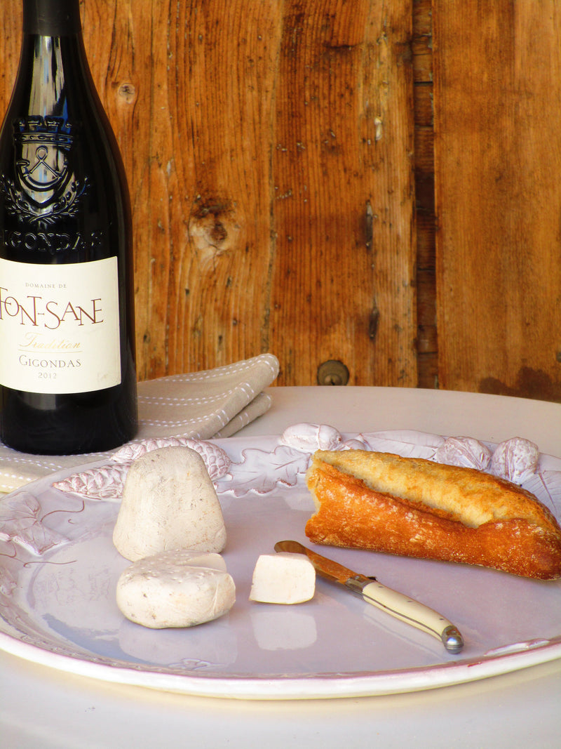 Medium flat platter – autumn harvest – Chez Pluie