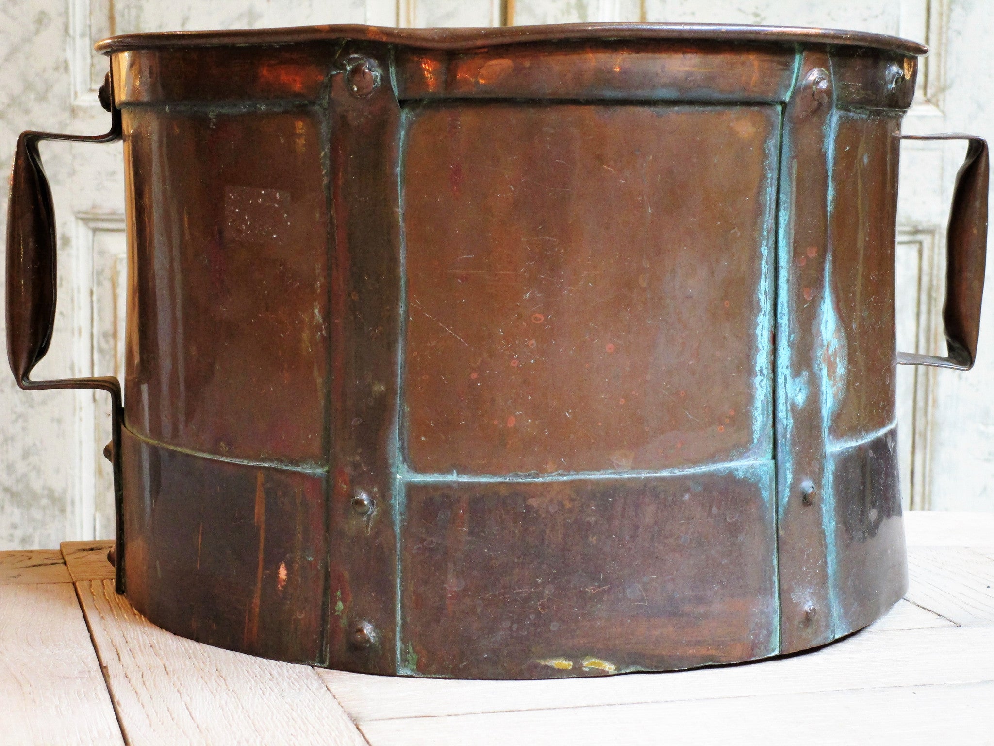 Large French copper pot – Chez Pluie