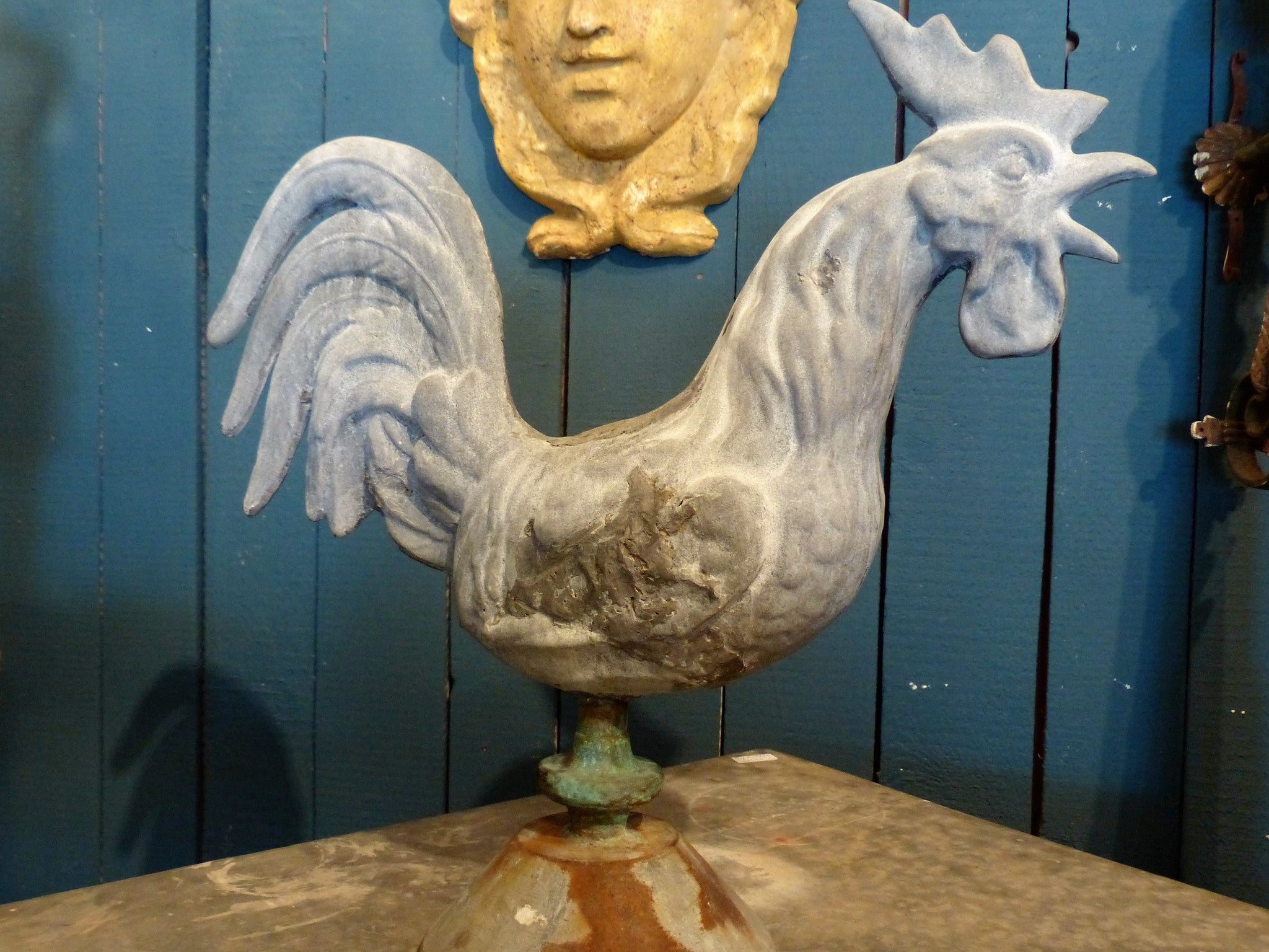 19th century French rooster – Chez Pluie