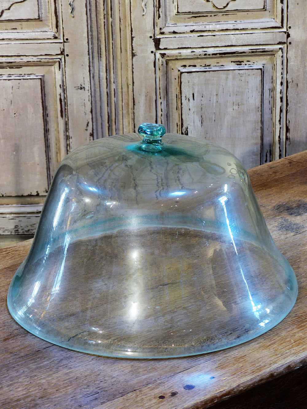 19th century glass garden cloche