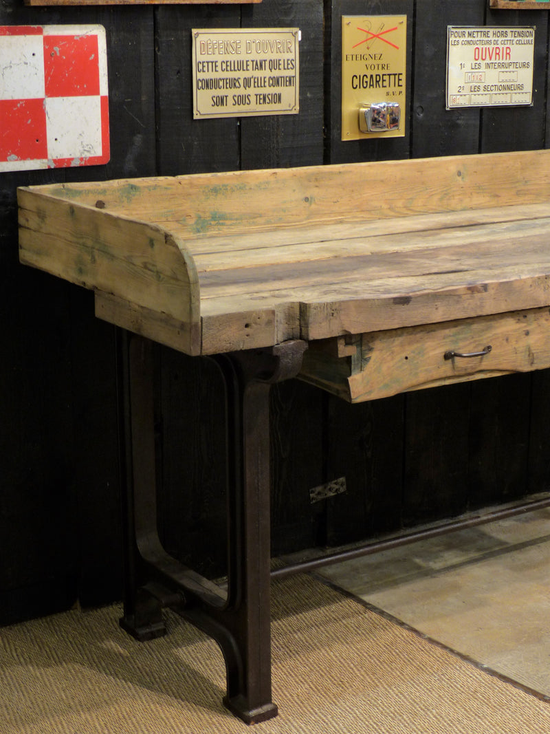 Workshop table, late-18th- or early-19th-century – Chez Pluie