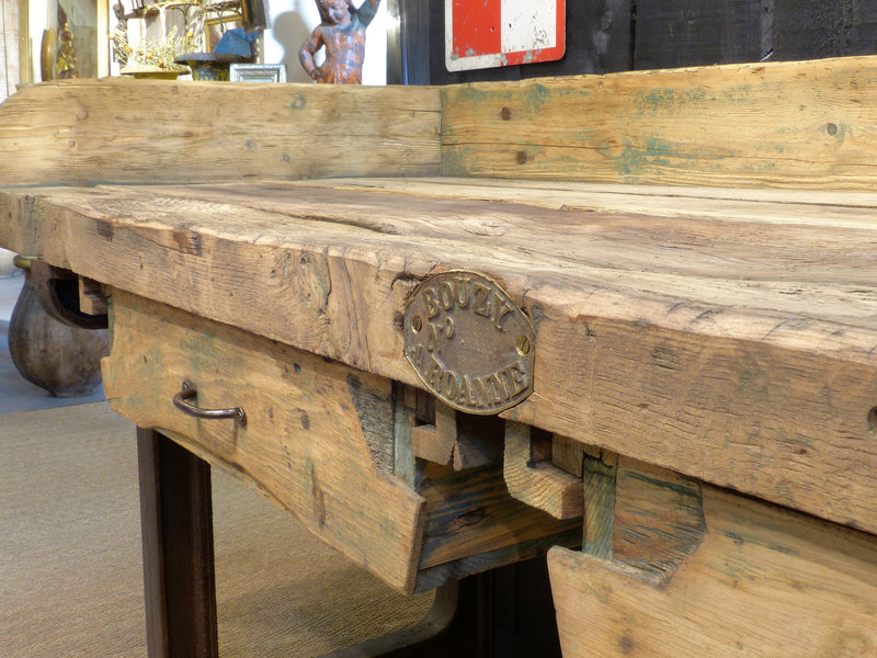 Workshop table, late-18th- or early-19th-century – Chez Pluie